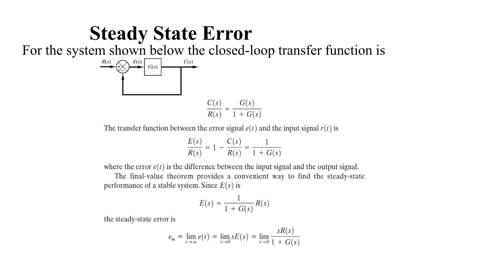 Transient and Steady State Response - Control Systems Engineering | PDF | Physics | Science
