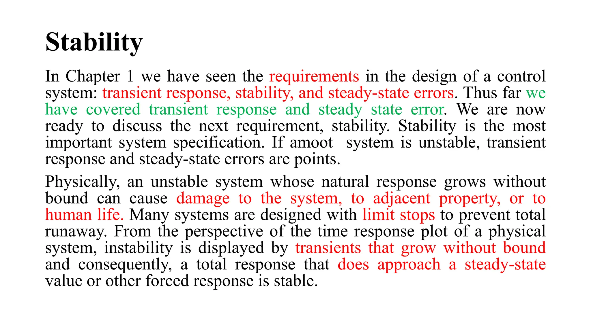Transient and Steady State Response - Control Systems Engineering | PDF | Physics | Science