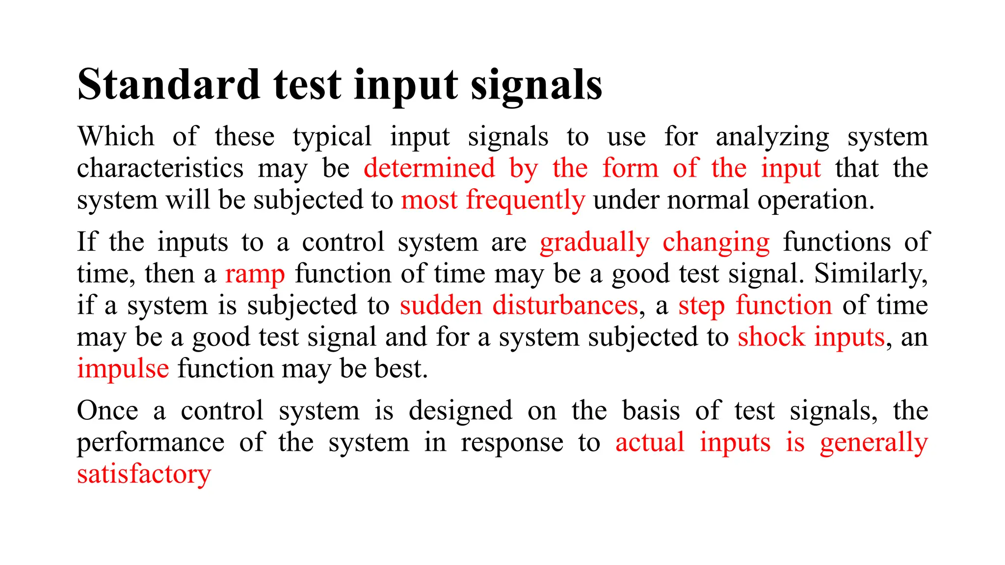 Transient and Steady State Response - Control Systems Engineering | PDF