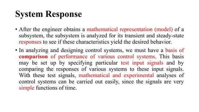 Transient and Steady State Response - Control Systems Engineering | PDF | Physics | Science