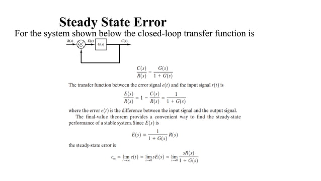 Transient and Steady State Response - Control Systems Engineering | PDF | Physics | Science