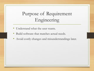 Chapter 3 of Introduction to software engineering | PPTX