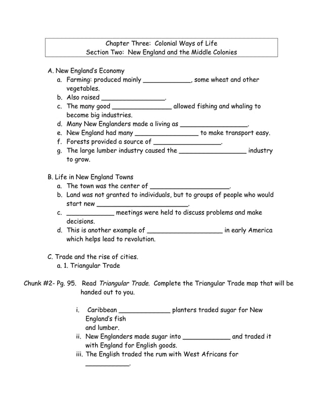 Chapter 3 sec 2 Students Notes | PDF