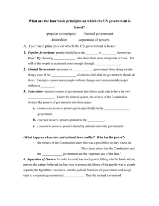 Four Basic Principles | PDF