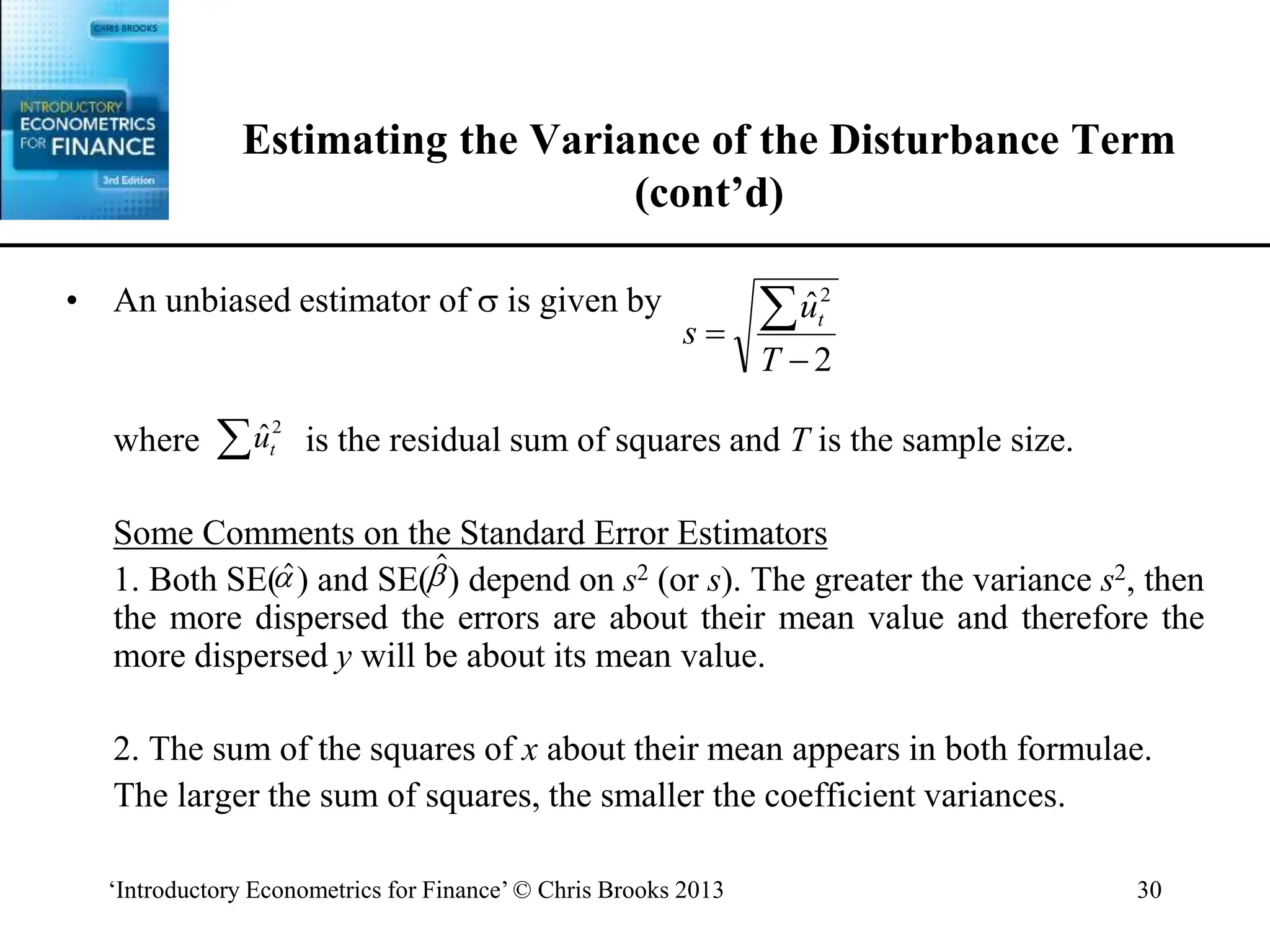 A brief overview of the classical linear regression model | PPT