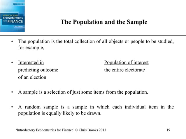 A brief overview of the classical linear regression model | PPT