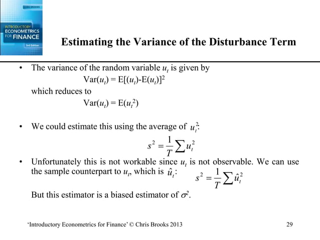 A brief overview of the classical linear regression model | PPT