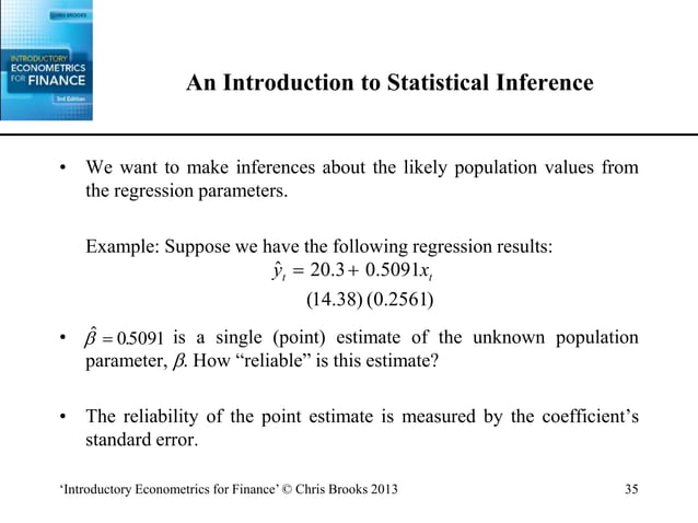 A brief overview of the classical linear regression model | PPT