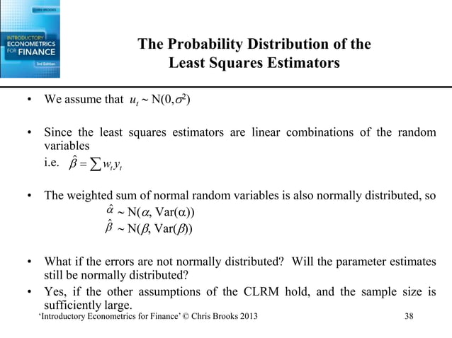 A brief overview of the classical linear regression model | PPT