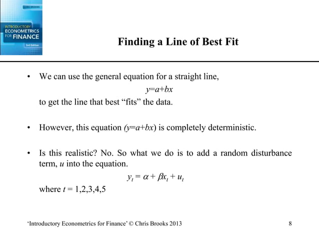 A brief overview of the classical linear regression model | PPT