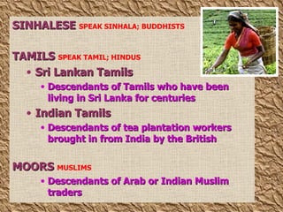 Conflict in Sri Lanka | PPT