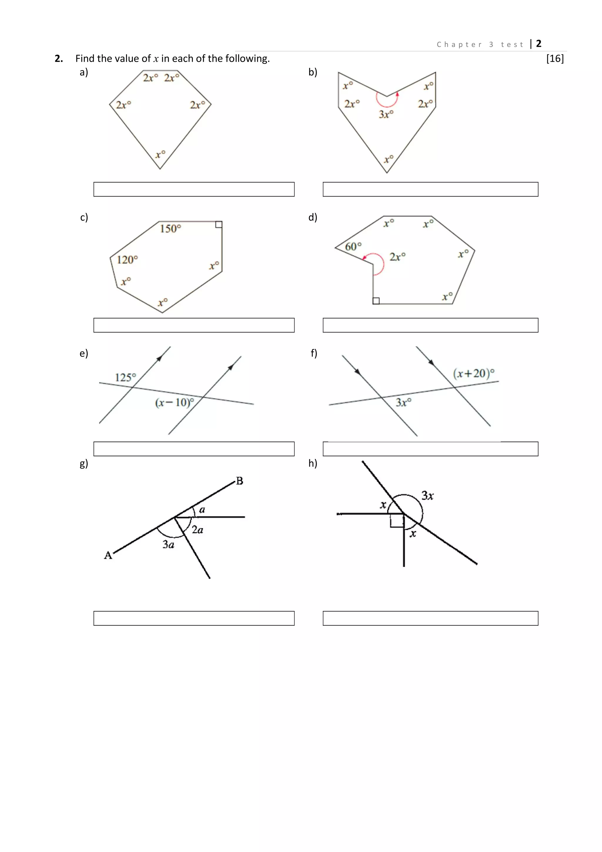 Geometry: Lines, angles and shapes | PDF | Physics | Science