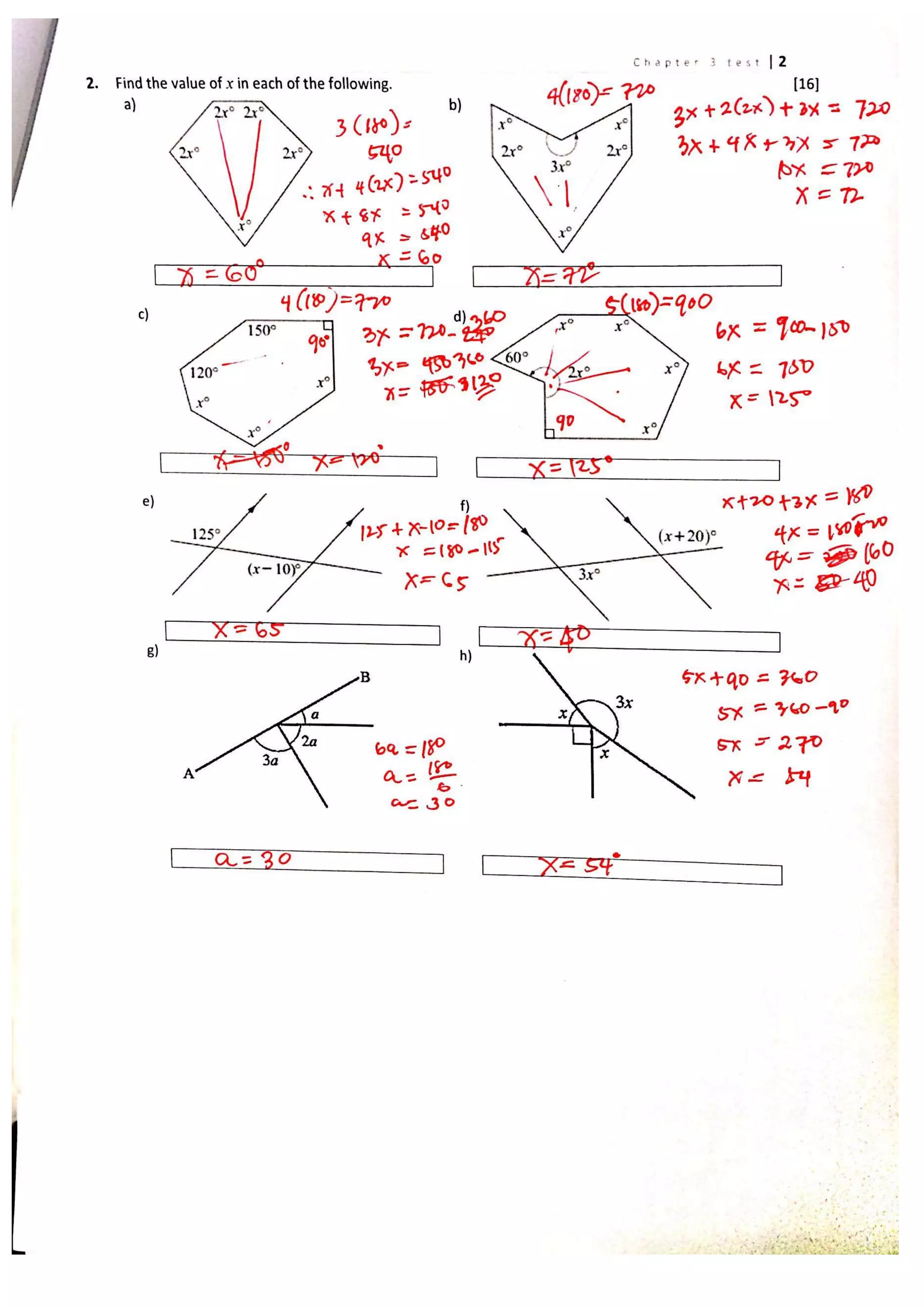 Geometry: Lines, angles and shapes | PDF