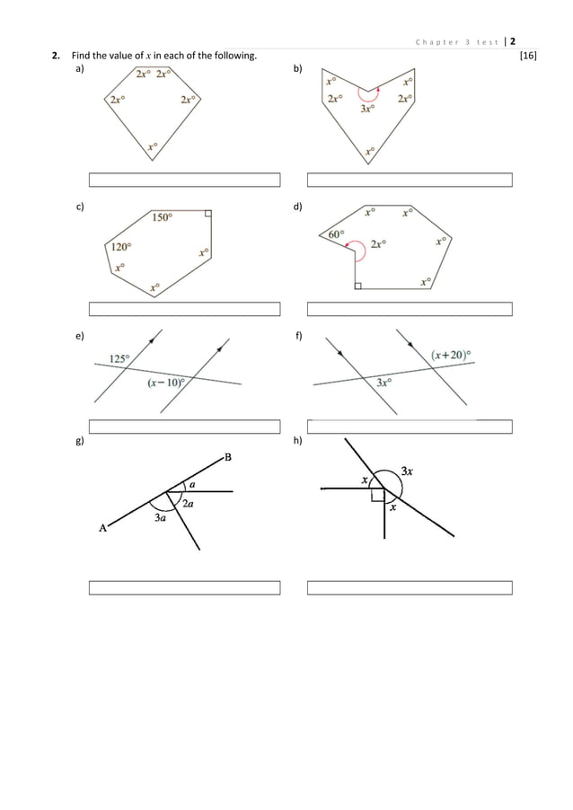 Geometry: Lines, angles and shapes | PDF | Physics | Science