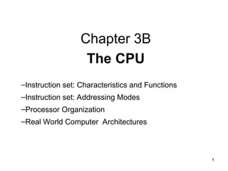 ch 3_The CPU_modified.ppt of central processing unit | PPT