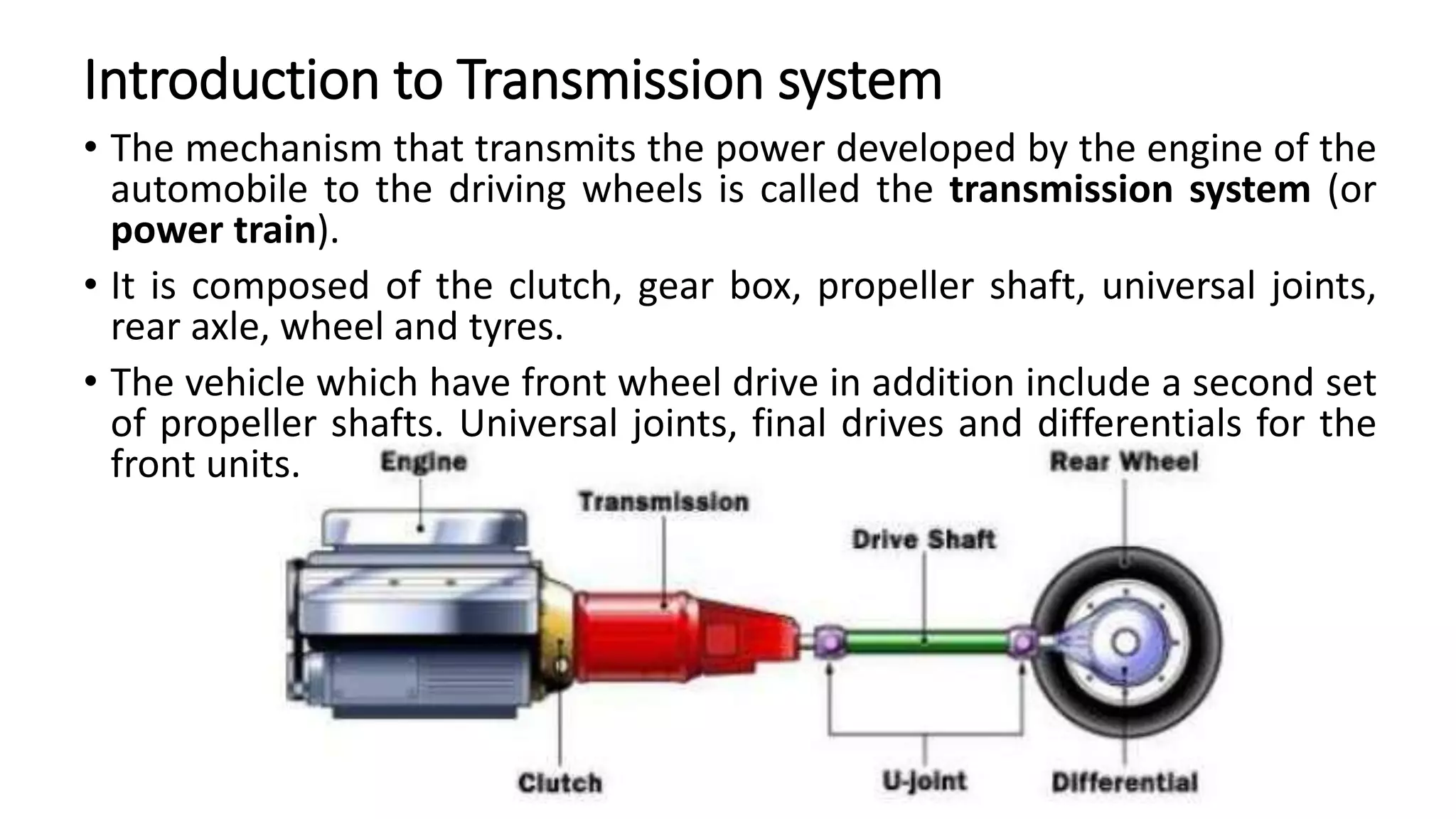Transmission system | PPTX