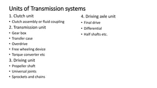 Transmission system | PPTX