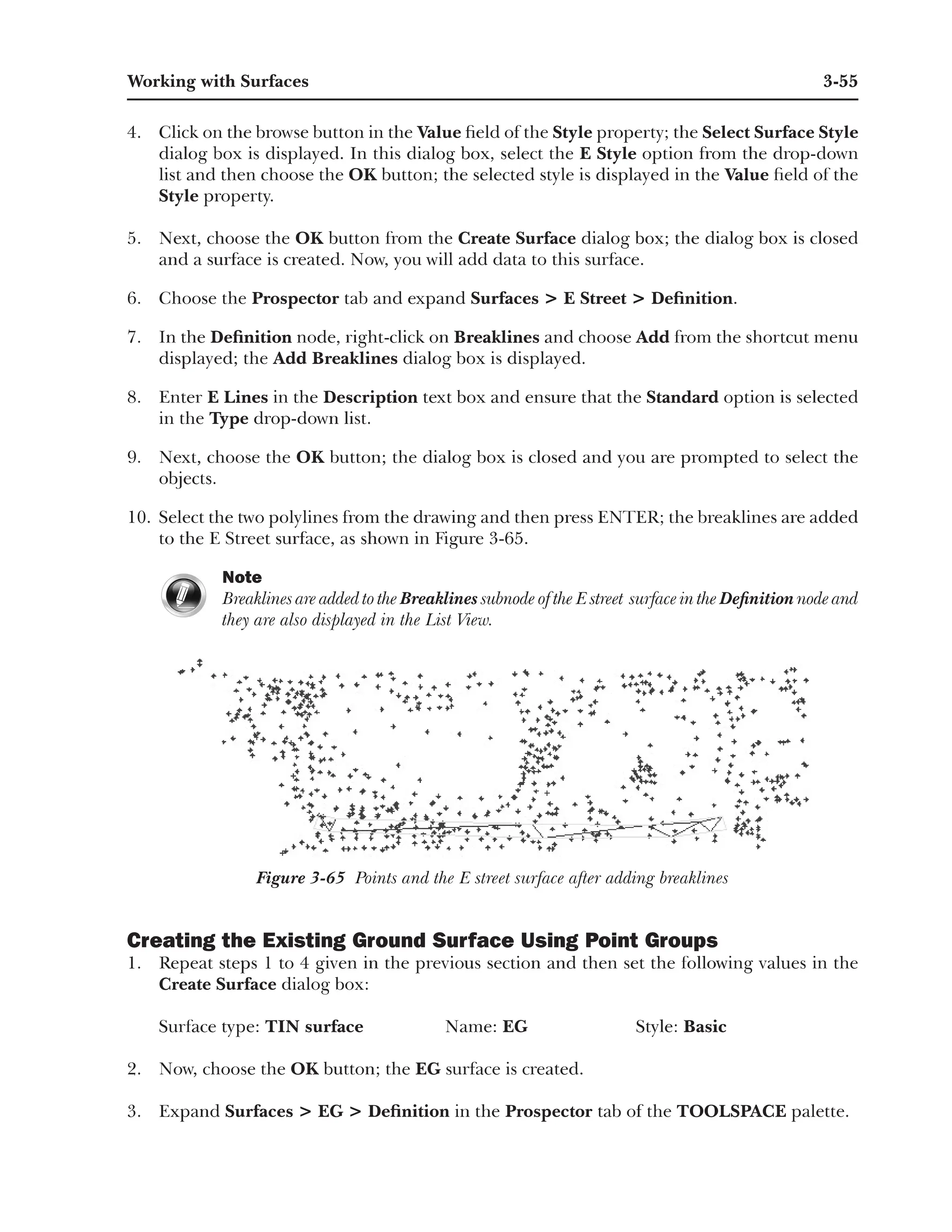Surface Pasting using Civil 3D tools and various theories | PDF