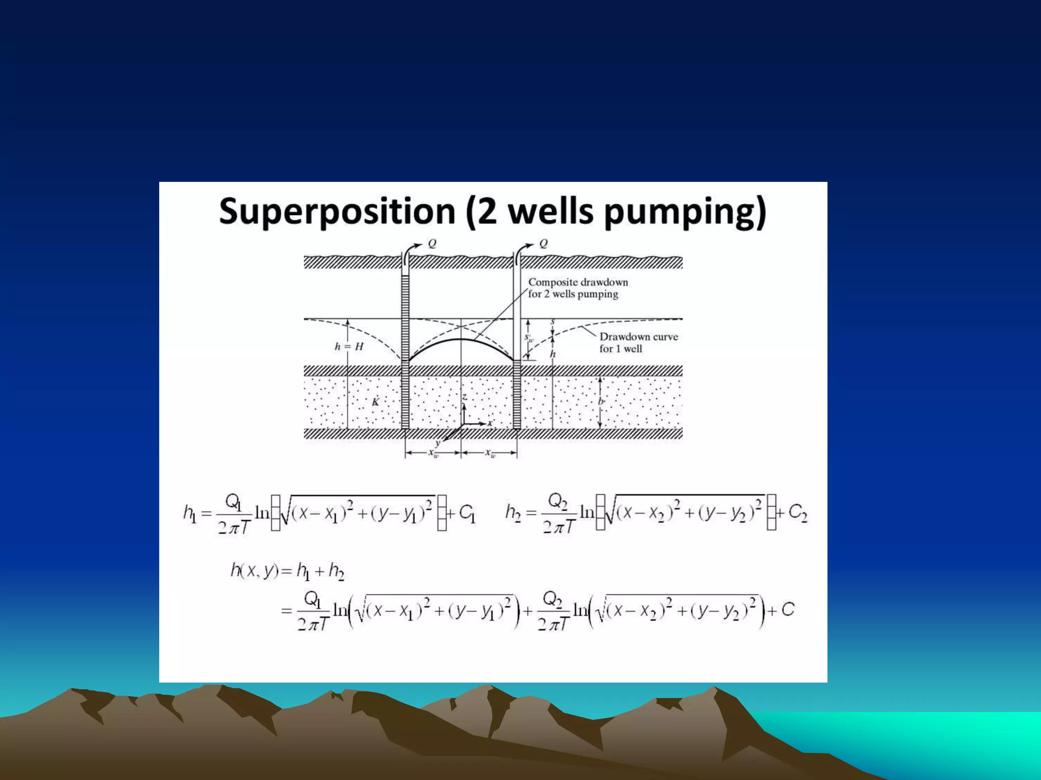 Well Hydraulics (Lecture 1) | PPT