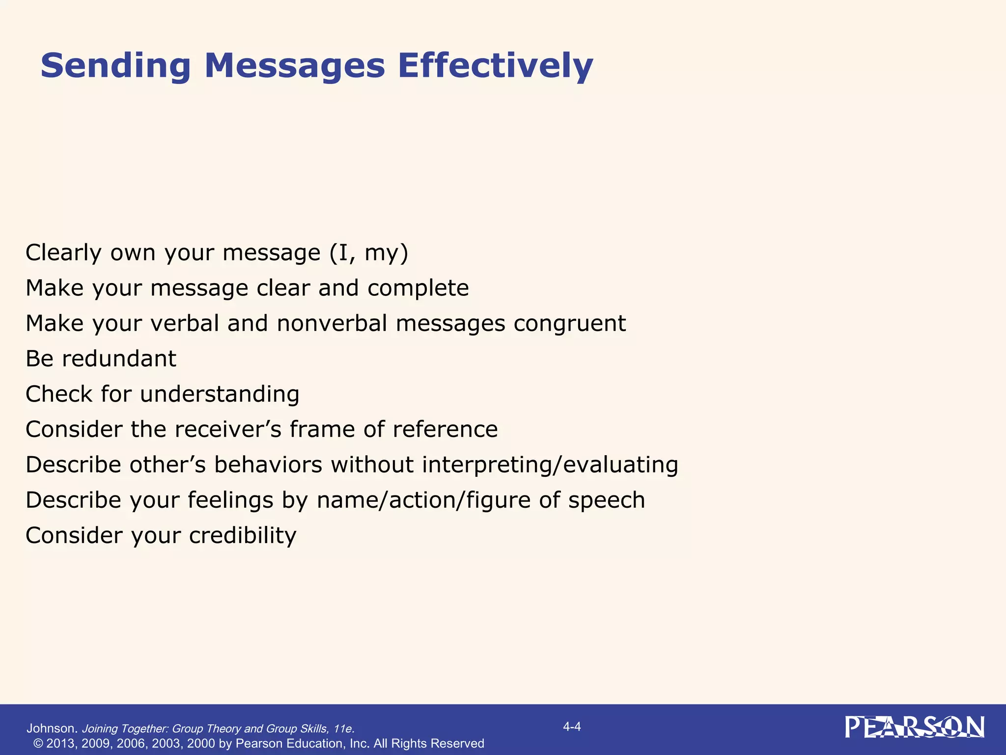 COMMUNICATION WITHIN GROUPS | PPT