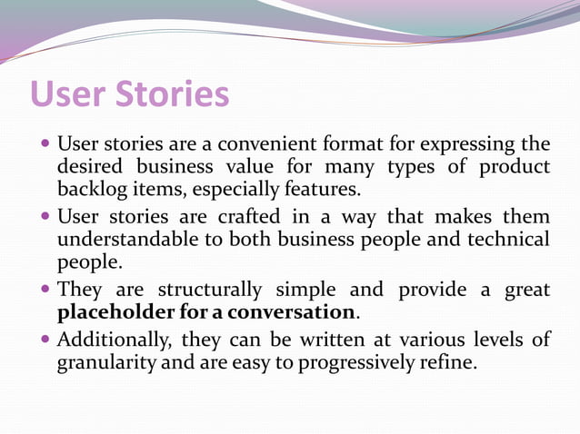 Scrum - Requirements and User Stories | PPTX | Web Conferencing ...