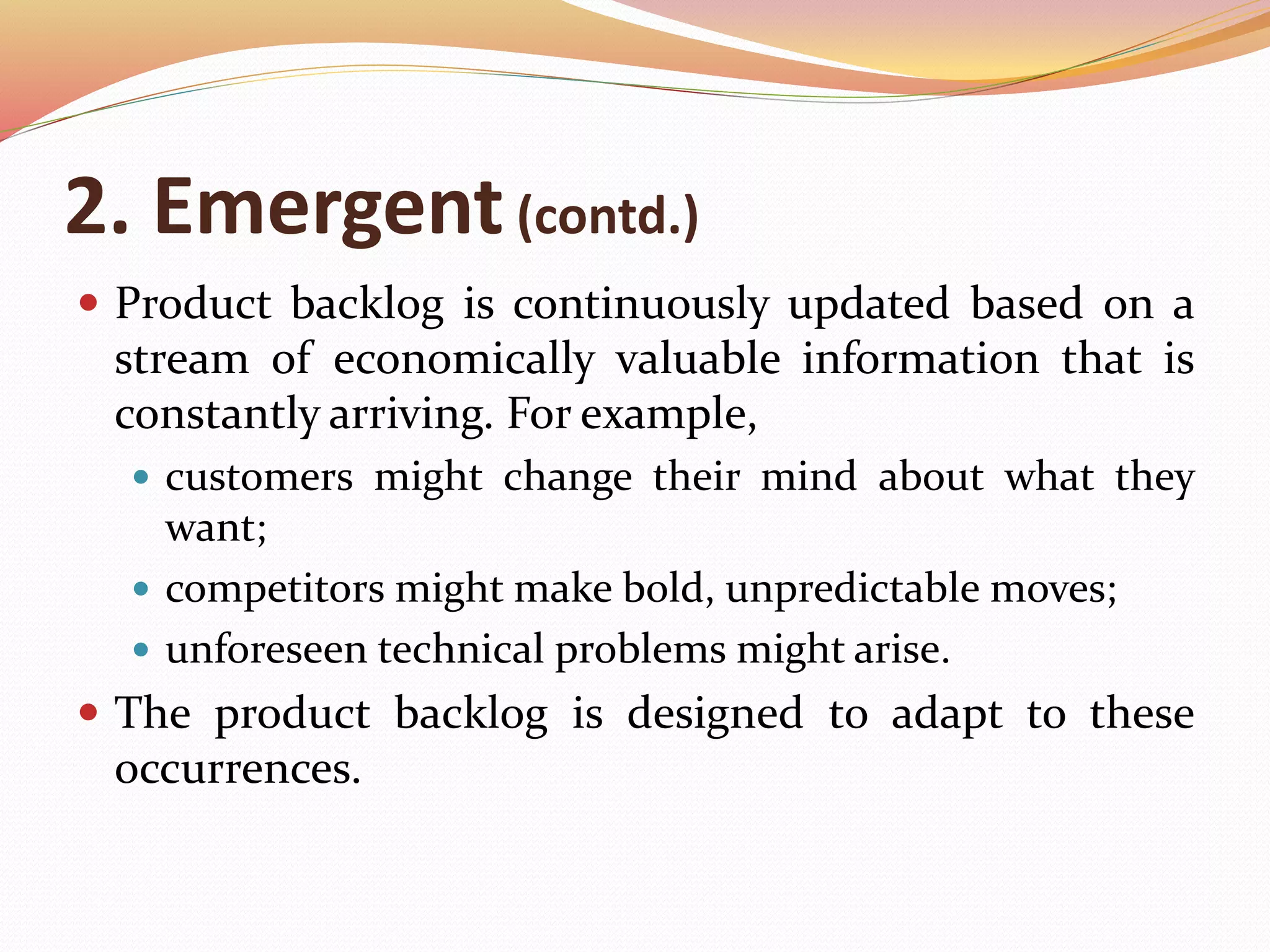 Scrum - Product Backlog | PPTX