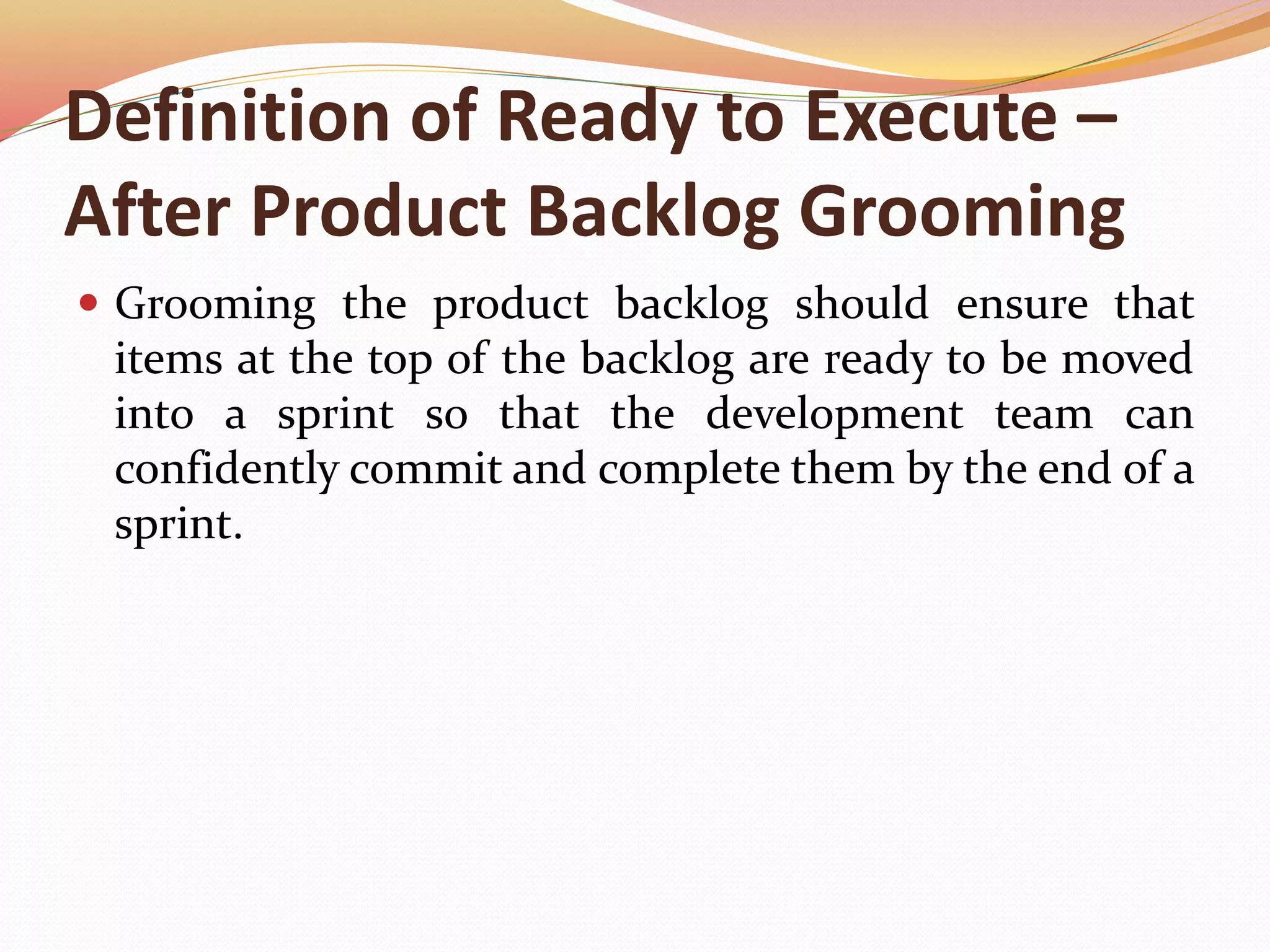 Scrum - Product Backlog | PPTX