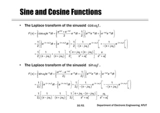 Circuit Network Analysis - [Chapter4] Laplace Transform | PDF