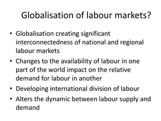 Ch 4. the labour market context of hrm | PPTX