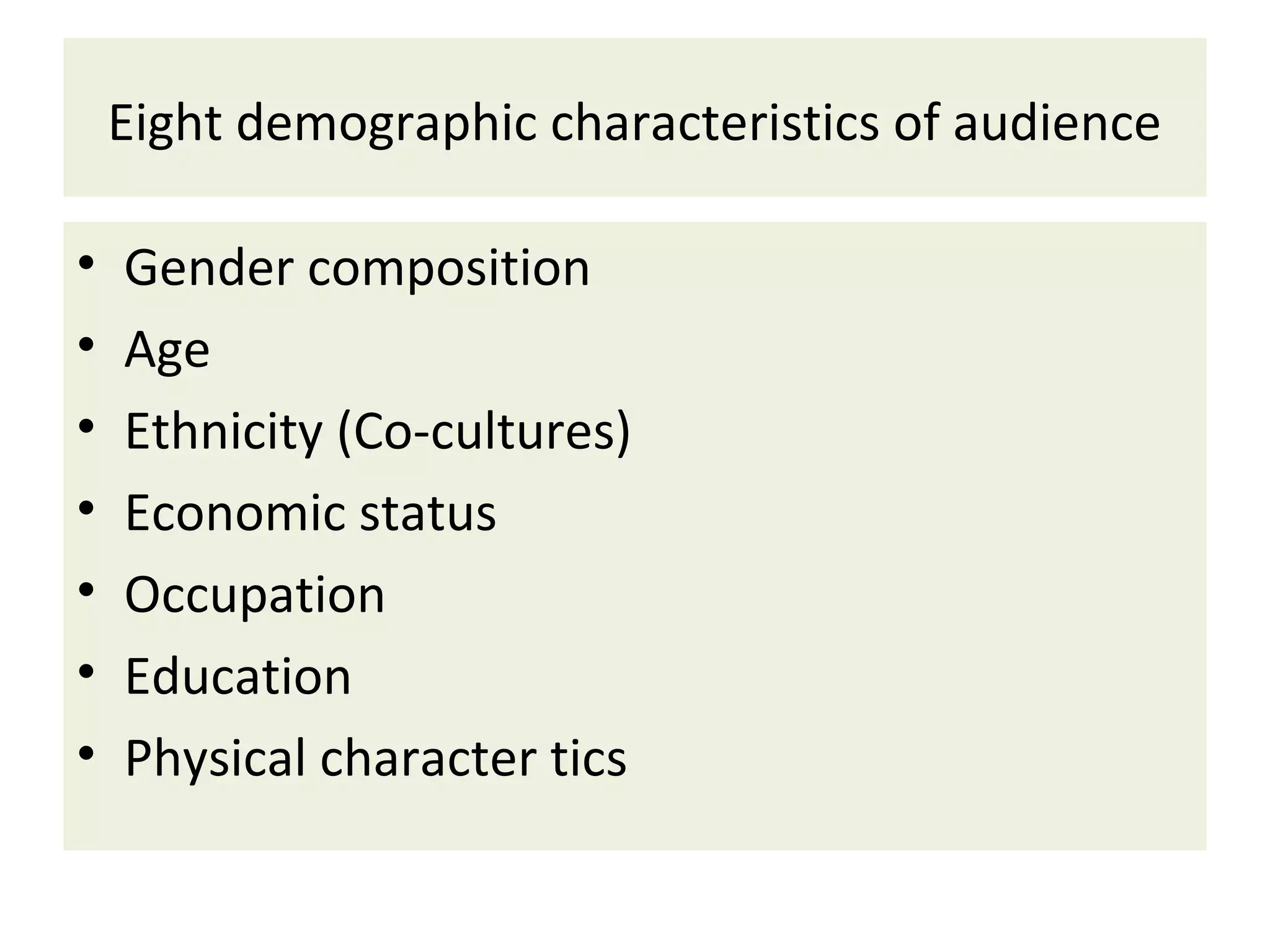 Ch4. analyzing the audience | PPT
