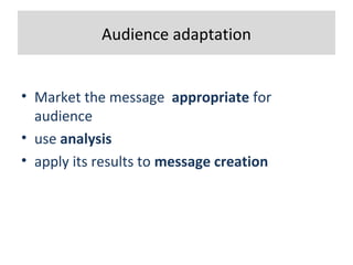 Ch4. analyzing the audience | PPT