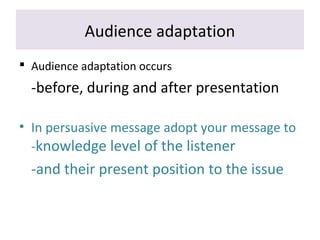Ch4. analyzing the audience | PPT