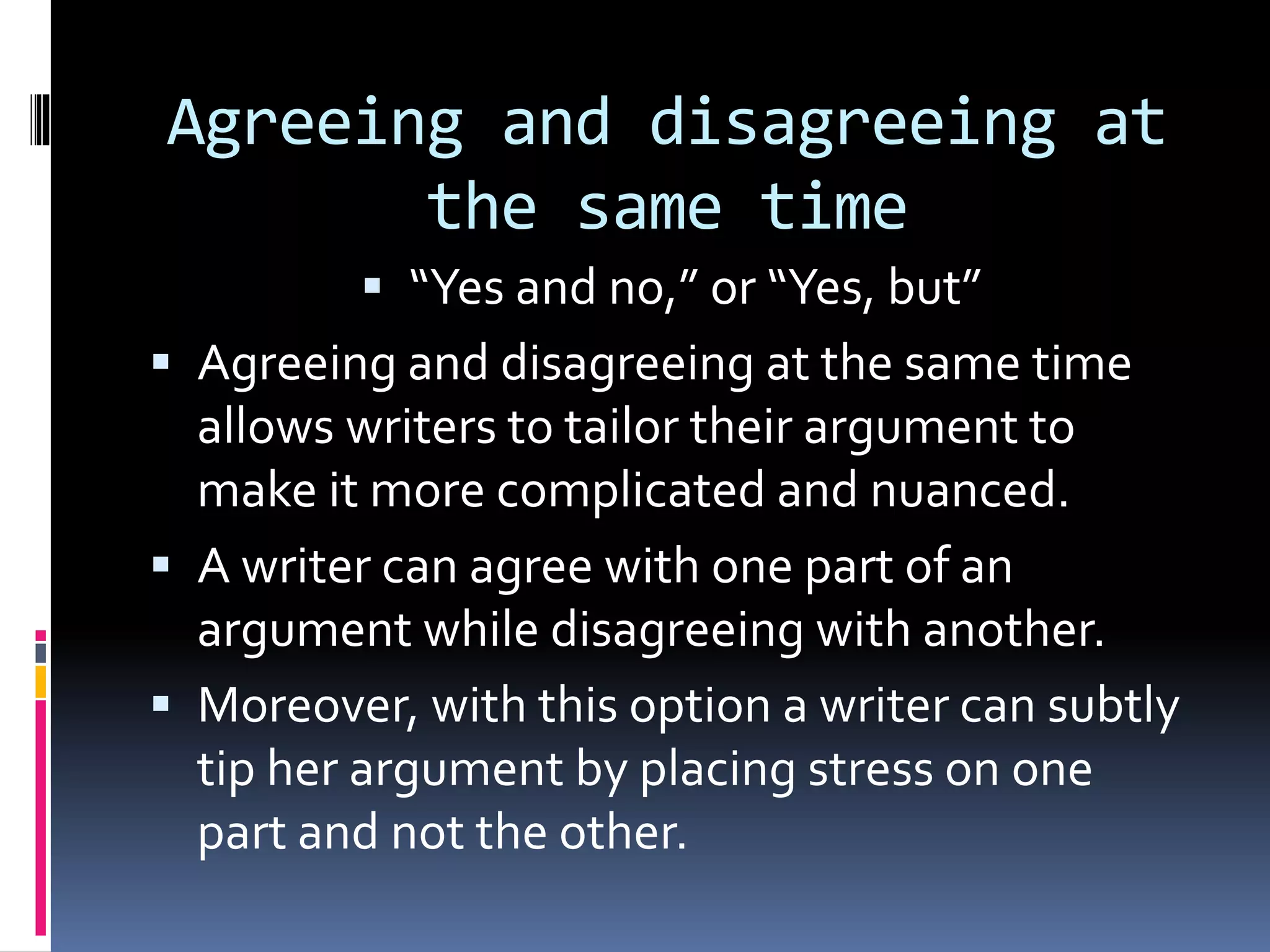 They Say, I Say: Chapter 4 | PPTX