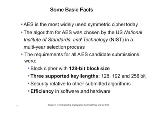 4. The Advanced Encryption Standard (AES) | PDF