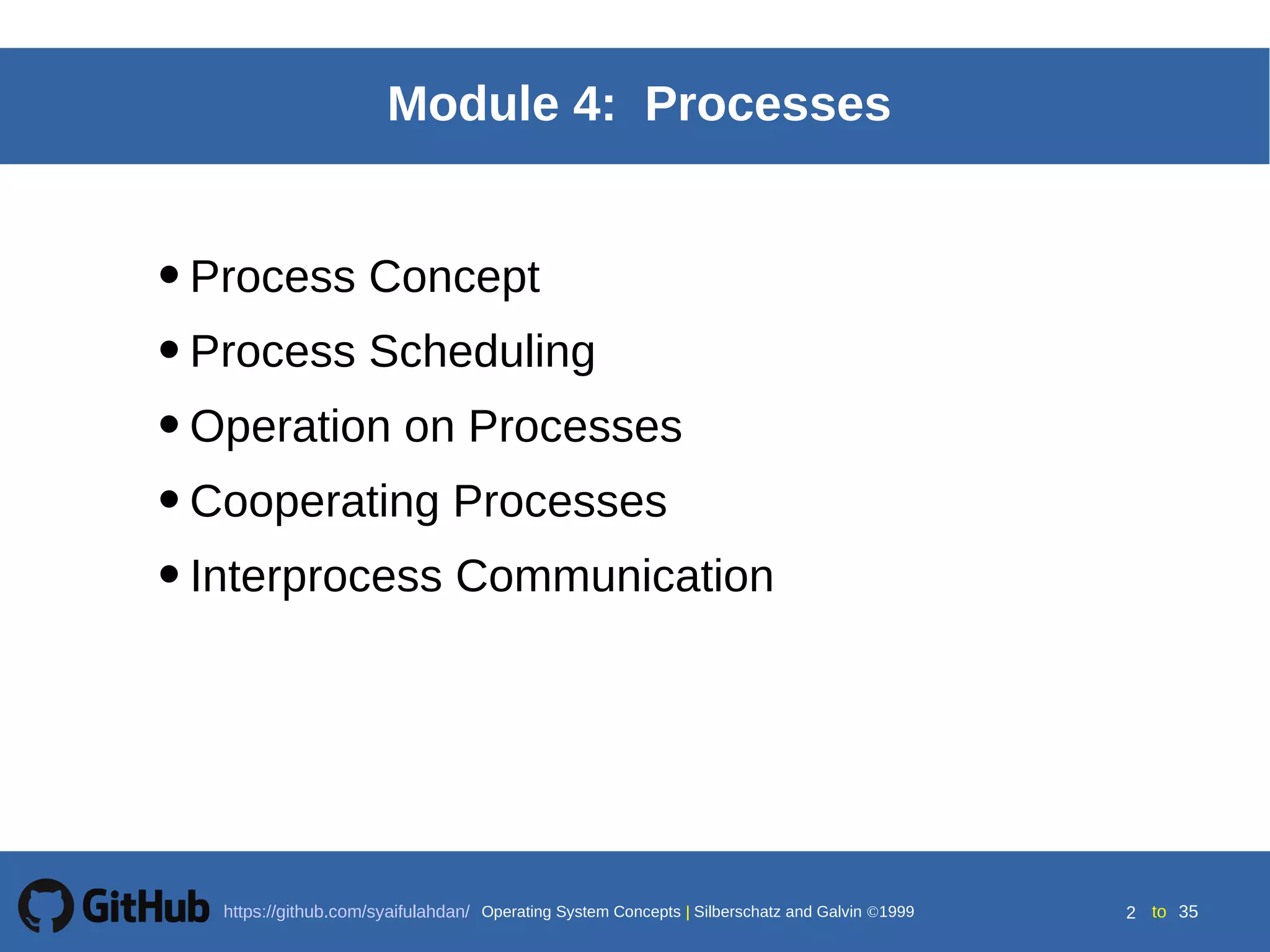 Operating System-Ch4.processes | PPT