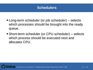 Operating System-Ch4.processes | PPT