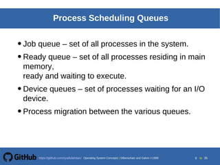 Operating System-Ch4.processes | PPT
