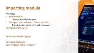 CBSE-Class 12-Ch4 -Using Python Libraries - SasikalaJayaprakash | PPTX