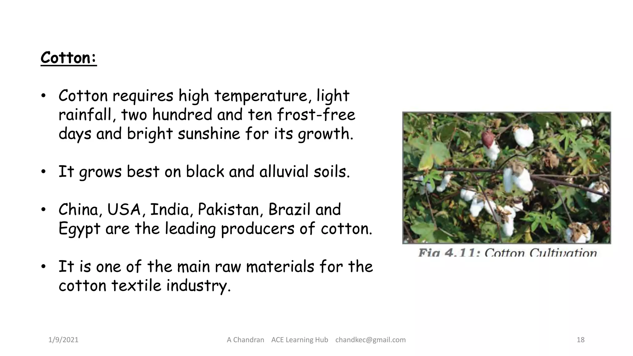 8th standard, Geography :Ch 4. Agriculture | PPTX