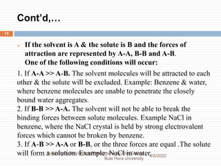 Ch4. solubility and distribution phenomena | PPTX
