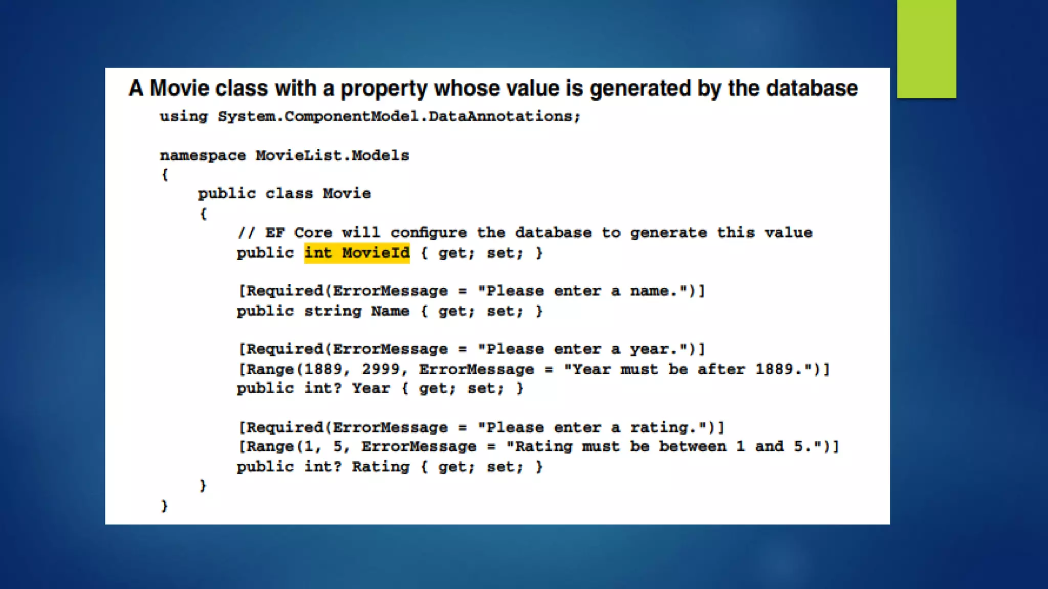 Murach': HOW TO DEVELOP A DATA DRIVEN MVC WEB | PPT