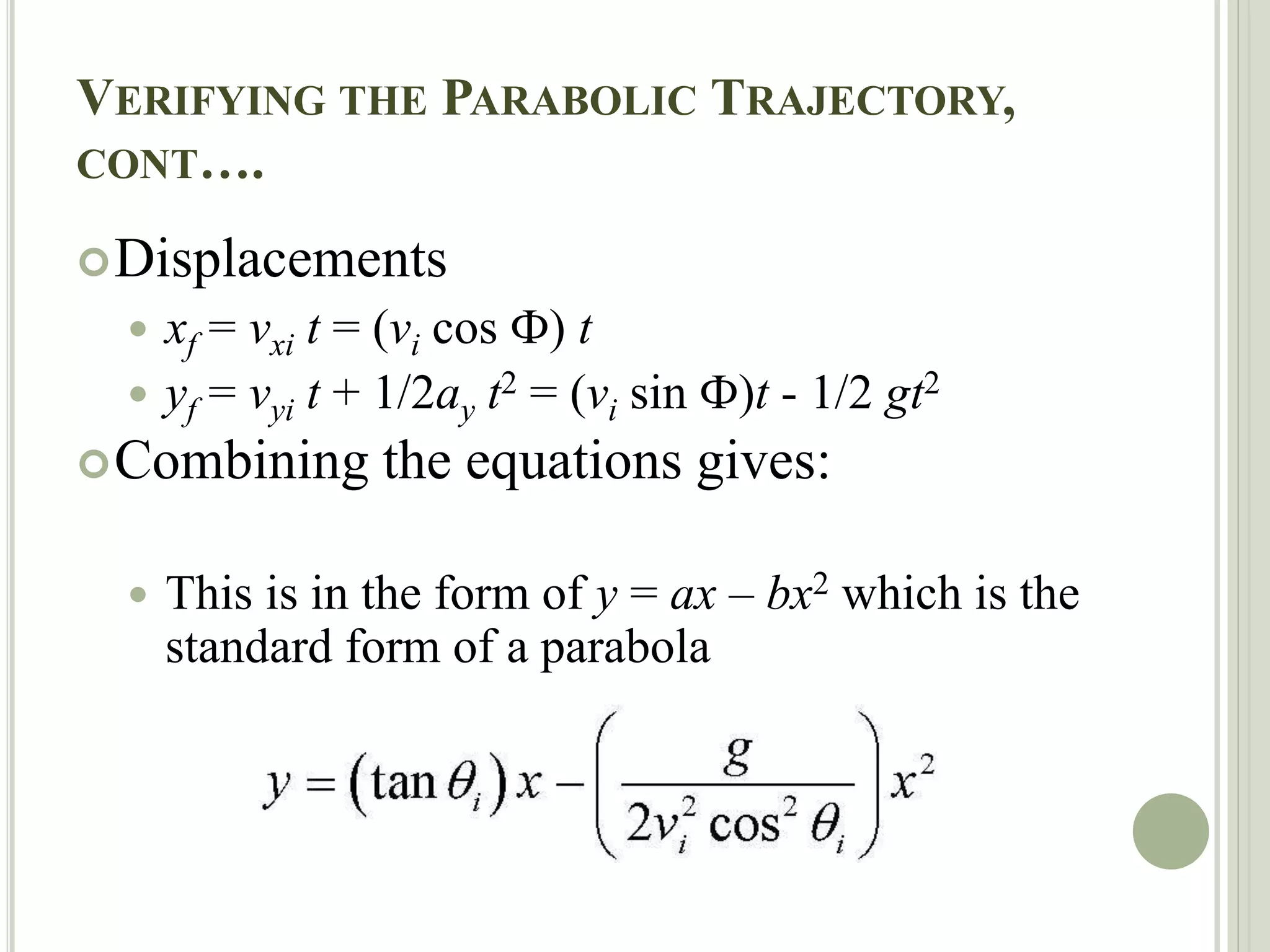 Ch#4 MOTION IN 2 DIMENSIONS | PPTX