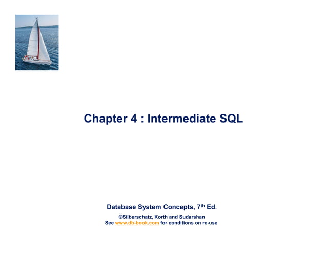 Database System Concepts ch4.pdf | Databases | Computer Software and Applications