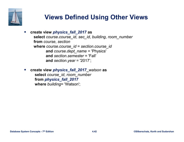 Database System Concepts ch4.pdf | Databases | Computer Software and Applications
