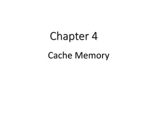 cache cache memory memory cache memory.pptx