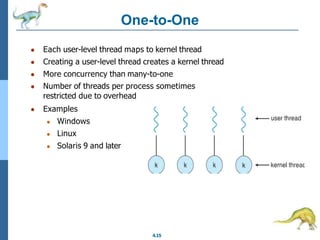 Operating systems - Introduction to Threads | PPTX