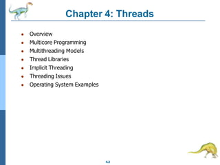 Operating systems - Introduction to Threads | PPTX | Operating Systems | Computer Software and ...