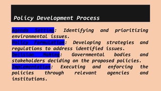 Ch 4.environmenta policy and legislationpptx | PPT