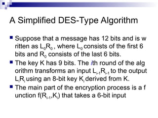 DATA ENCRYPTION STANDARD ALGORITHM , PPT | PPT